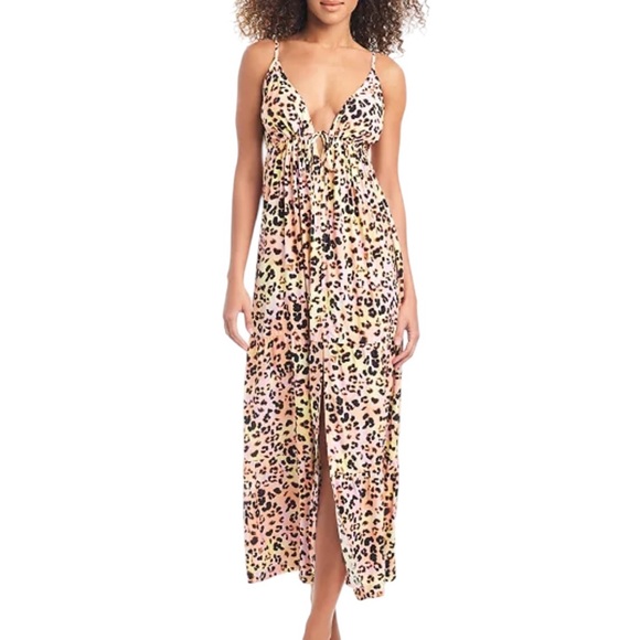 Bar III | Swim | Bar Iii Leopard Print Maxi Dress | Poshmark